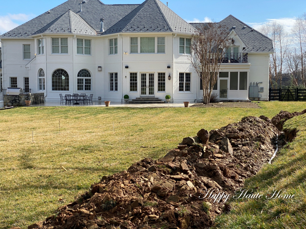 The Frustrations of Well and Septic Living - Relocating the Force Main ...