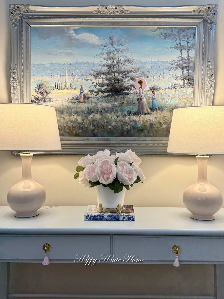 My Spring Foyer - Happy Haute Home